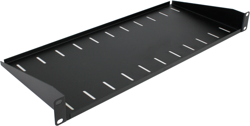 200mm deep front mounting modem shelf 1U