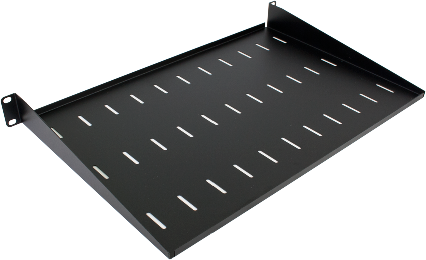 300mm deep front mounting modem shelf 1U